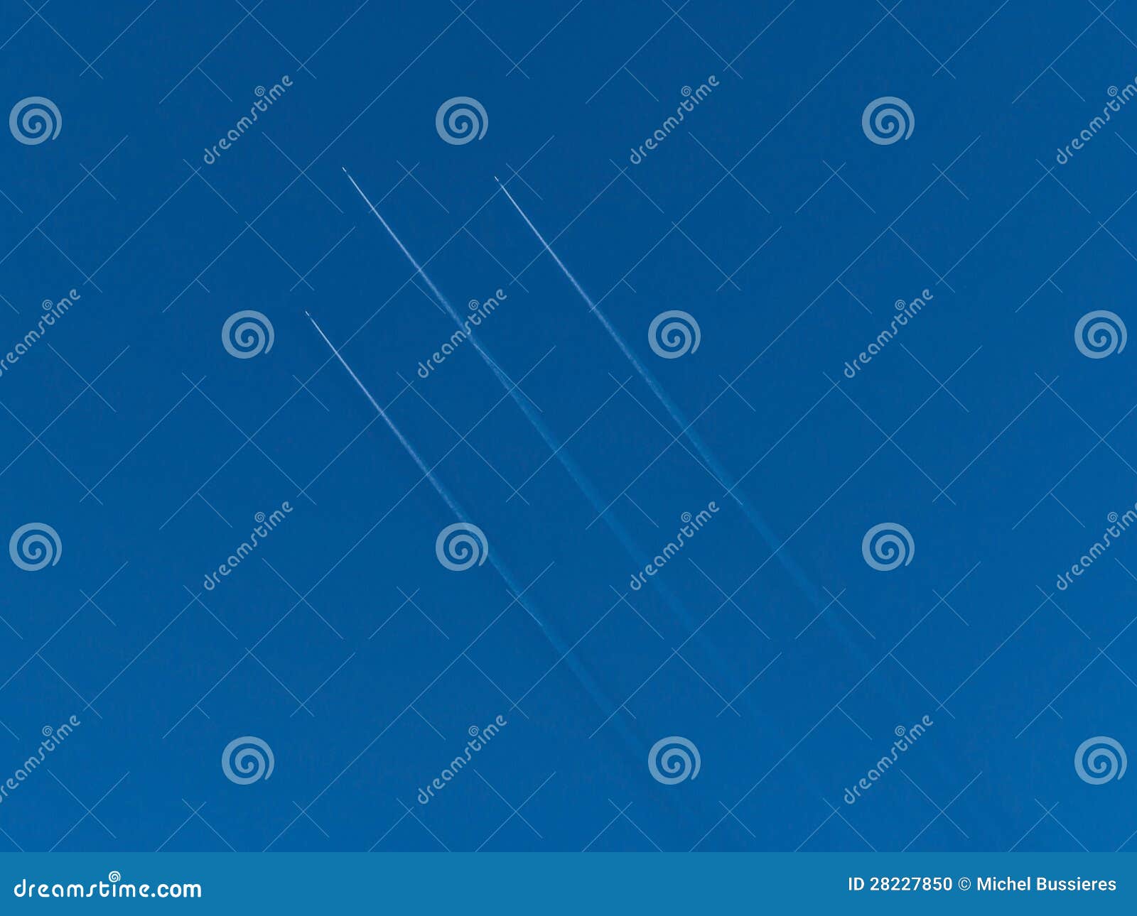 Trace of jets plane stock photo. Image of lines, ways - 28227850