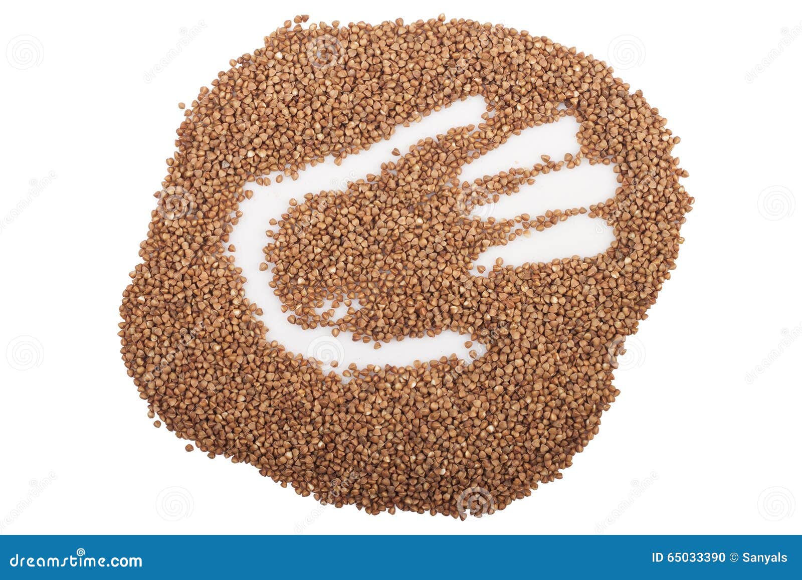 Trace Made from Palm on the Rump Stock Photo - Image of identity ...