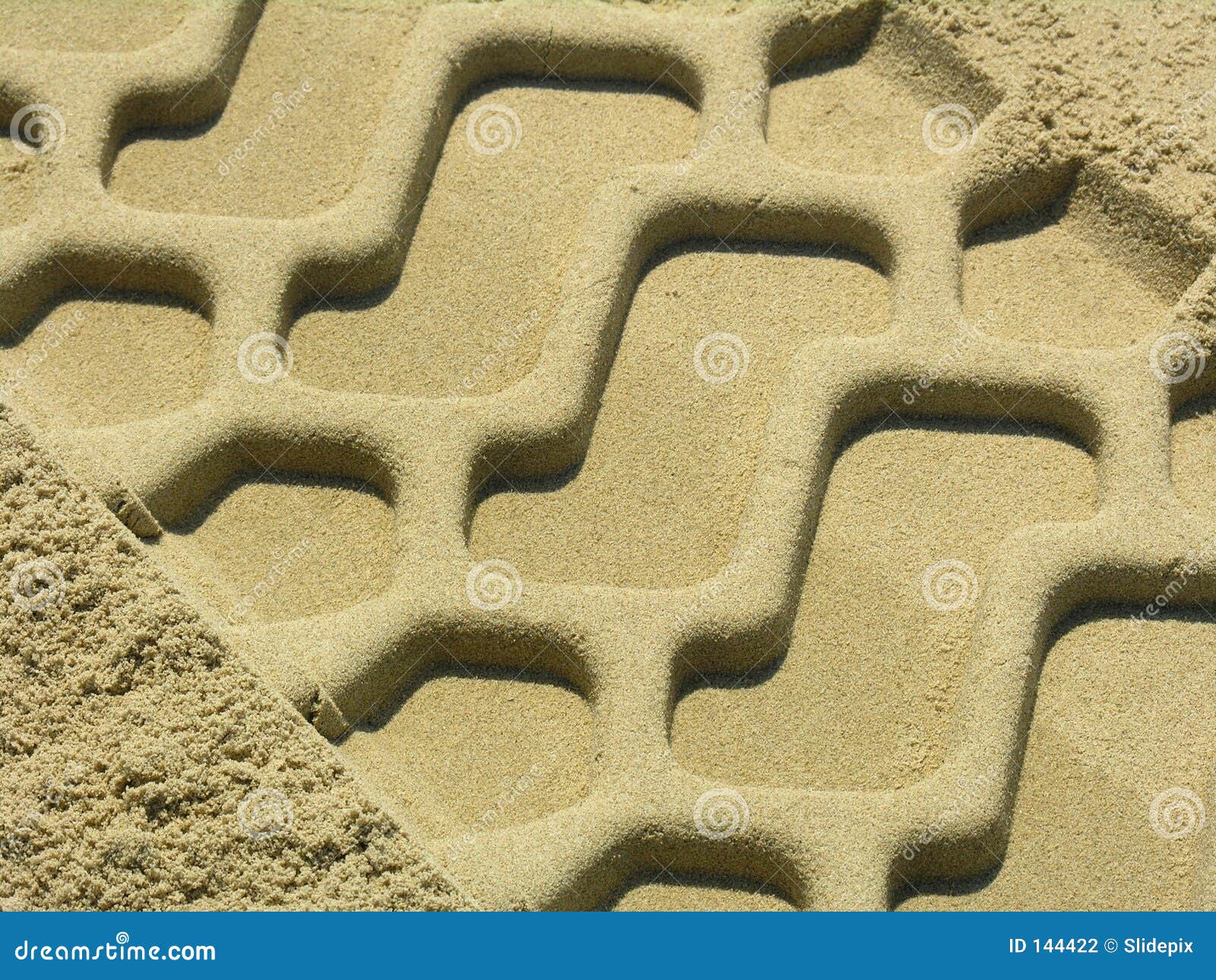 Trace in the sand stock photo. Image of trace, tractor - 144422