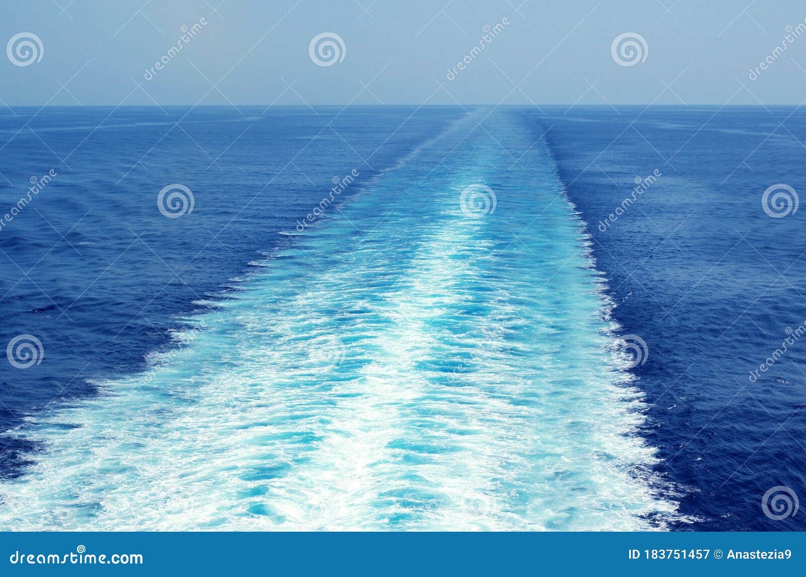 The road in the open sea stock image. Image of travel - 183751457