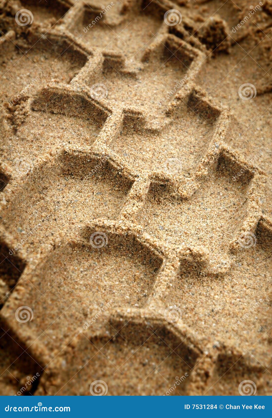 Trace of tyre stock photo. Image of path, driving, close - 7531284