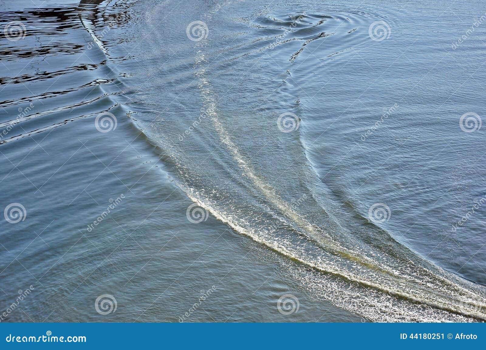 Trace on the water stock image. Image of outside, boating - 44180251