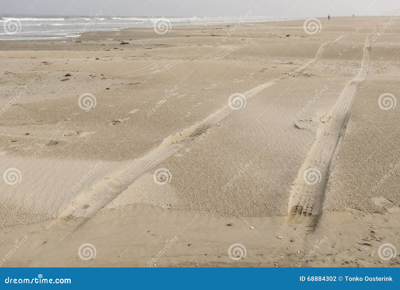 Traces in the beach stock photo. Image of islands, depicting - 68884302