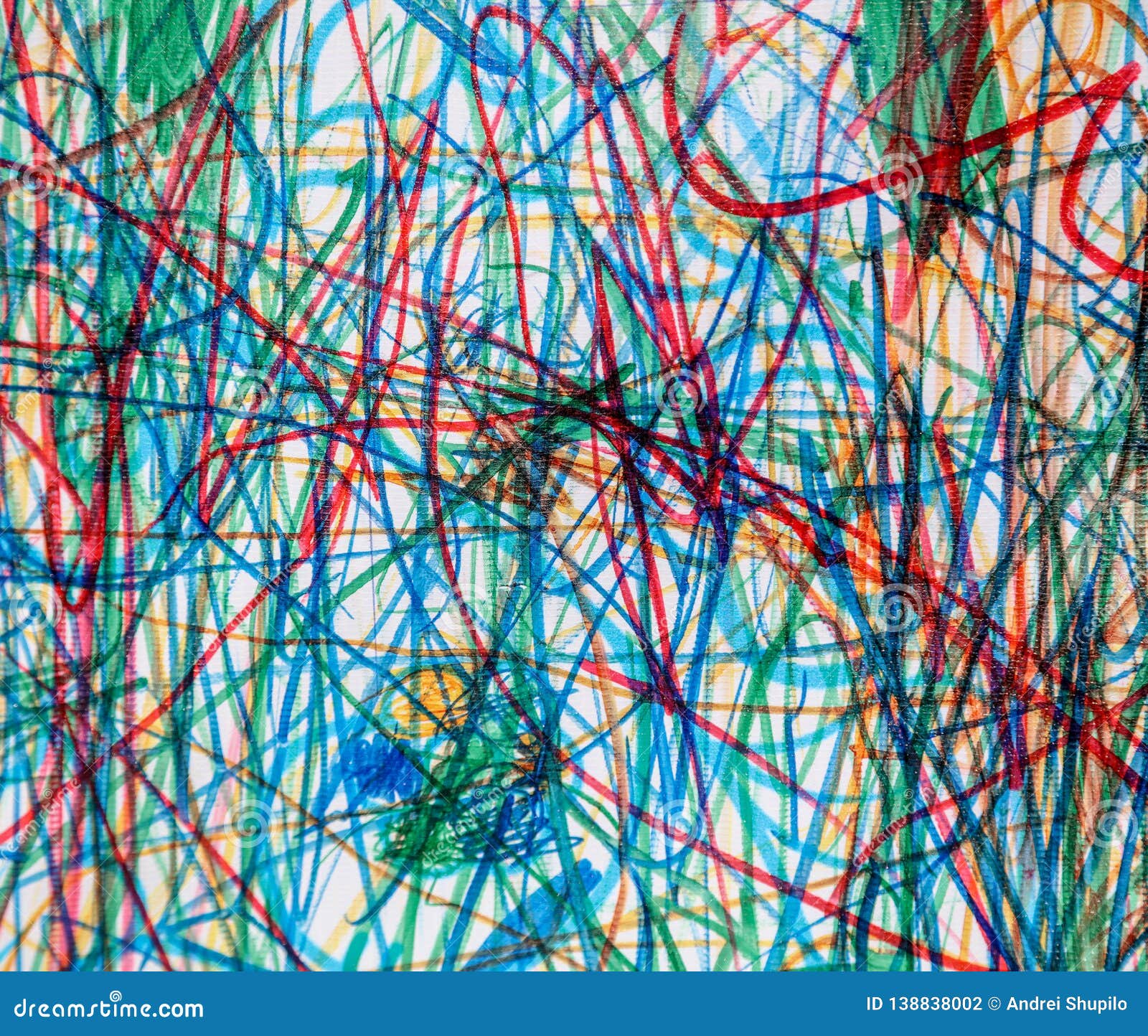 Traces of Colored Pencils on Paper As Background Stock Photo - Image of ...