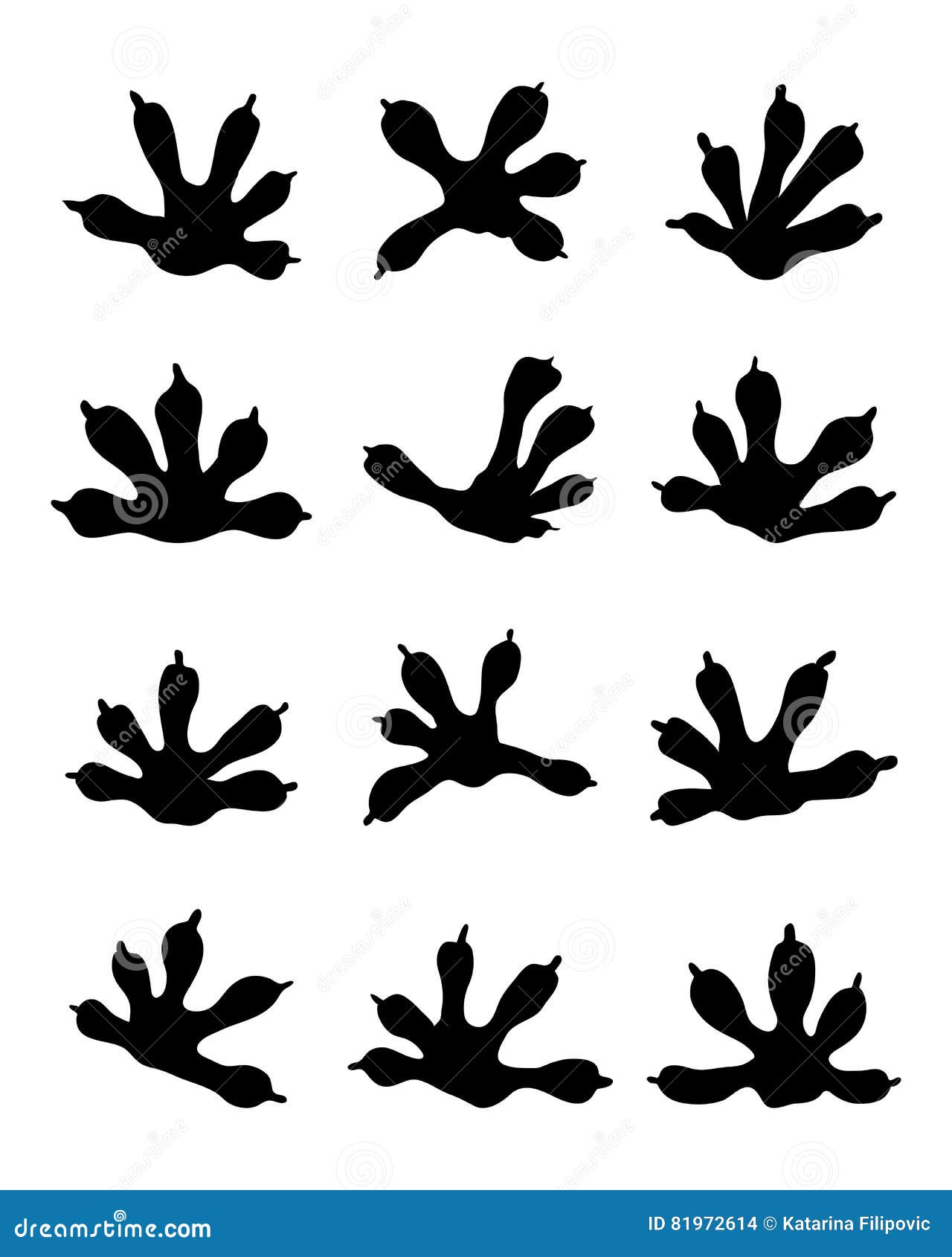 Traces of lizards stock illustration. Illustration of beach - 81972614