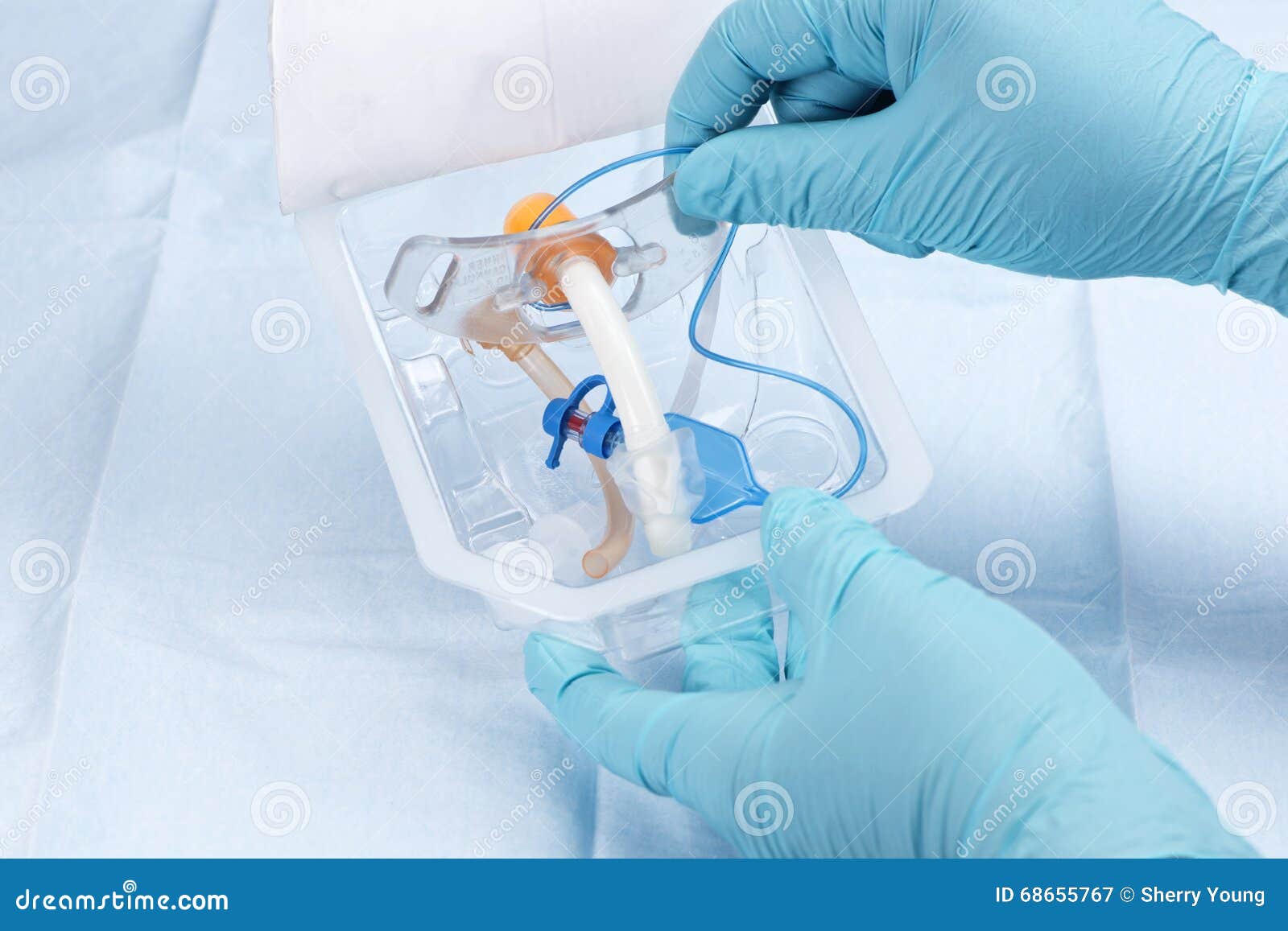 Trachea Tube stock image. Image of trach, package, larynx - 68655767