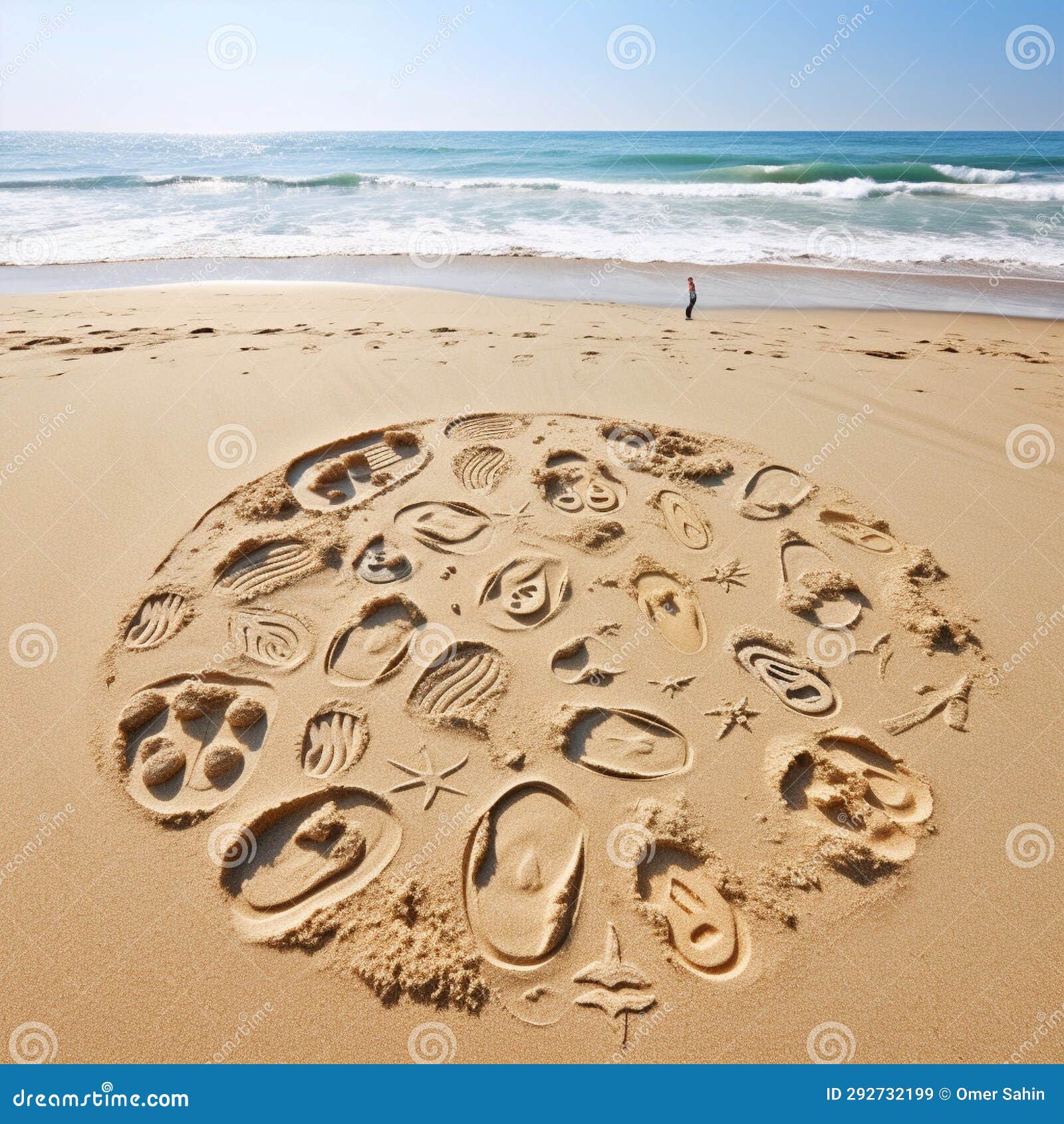 Tracing Our Footprints Royalty-Free Stock Photography | CartoonDealer ...