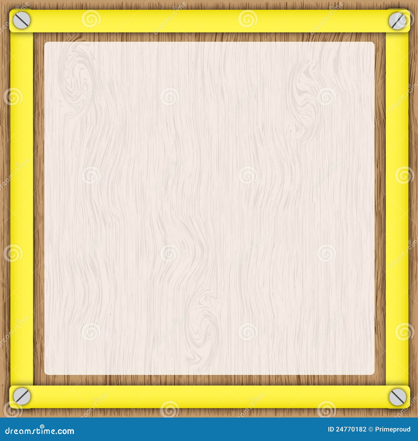 Tracing Paper in Yellow Frame. Stock Illustration - Illustration of ...