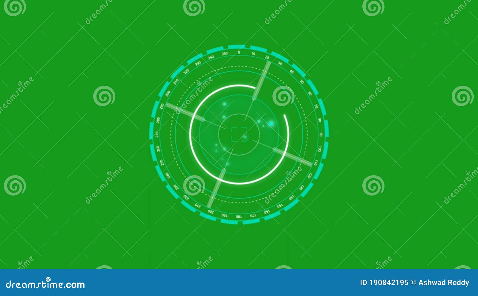 Tracing the Target Green Screen Motion Graphics Stock Video - Video of ...