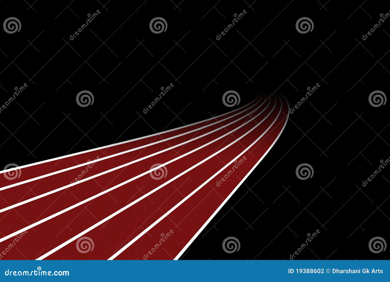 Track stock illustration. Illustration of finish, track - 19388602