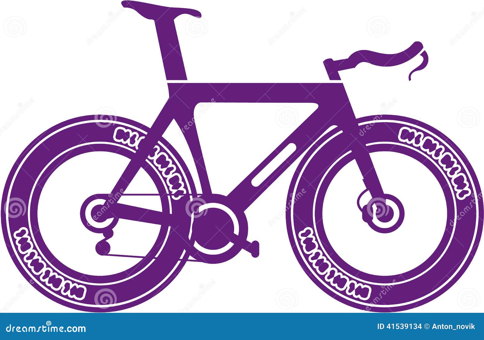 Track bicycle stock vector. Illustration of professional - 41539134