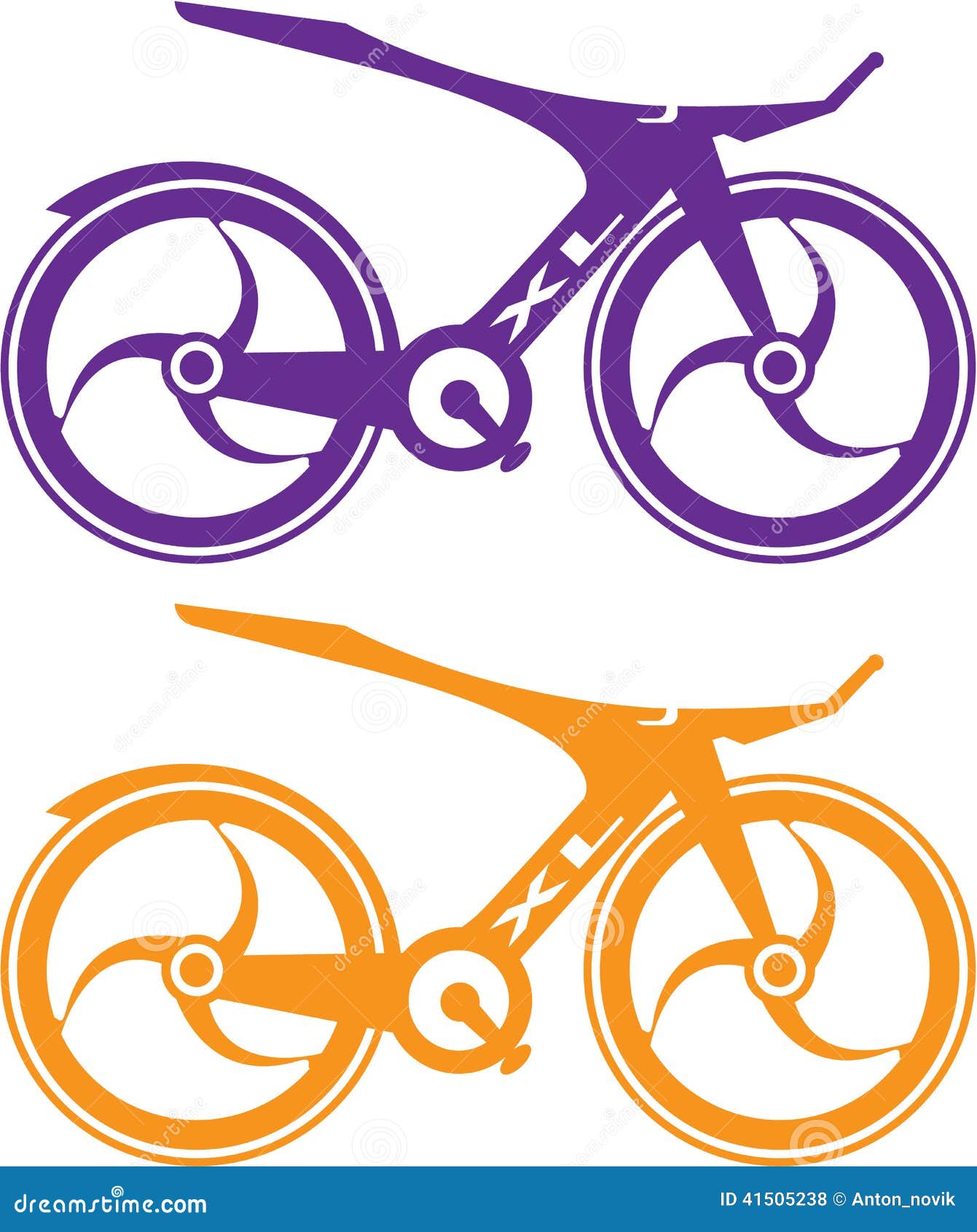 Track bicycle stock vector. Illustration of movement - 41505238