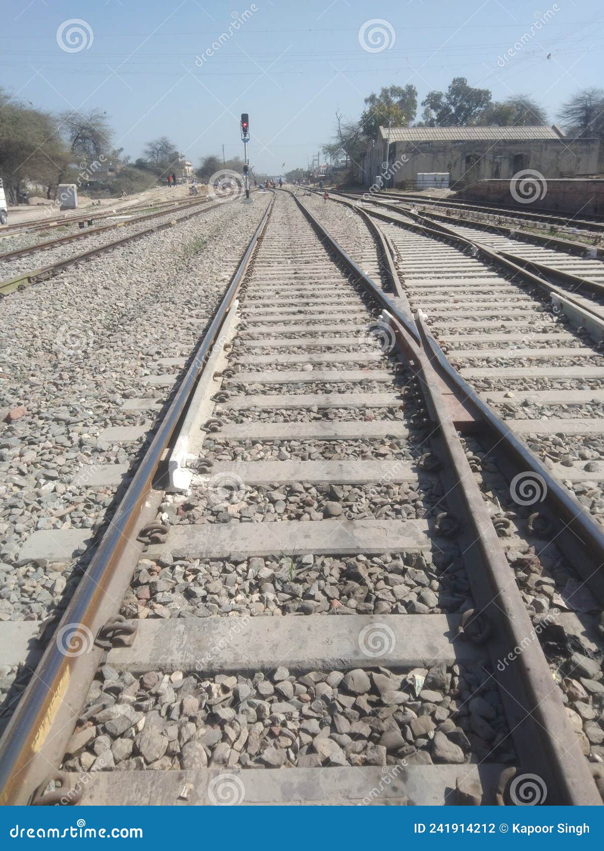 Track Development of Railways Stock Photo - Image of track, development ...