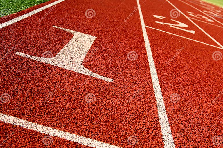 Track and field stock photo. Image of school, line, field - 3082298