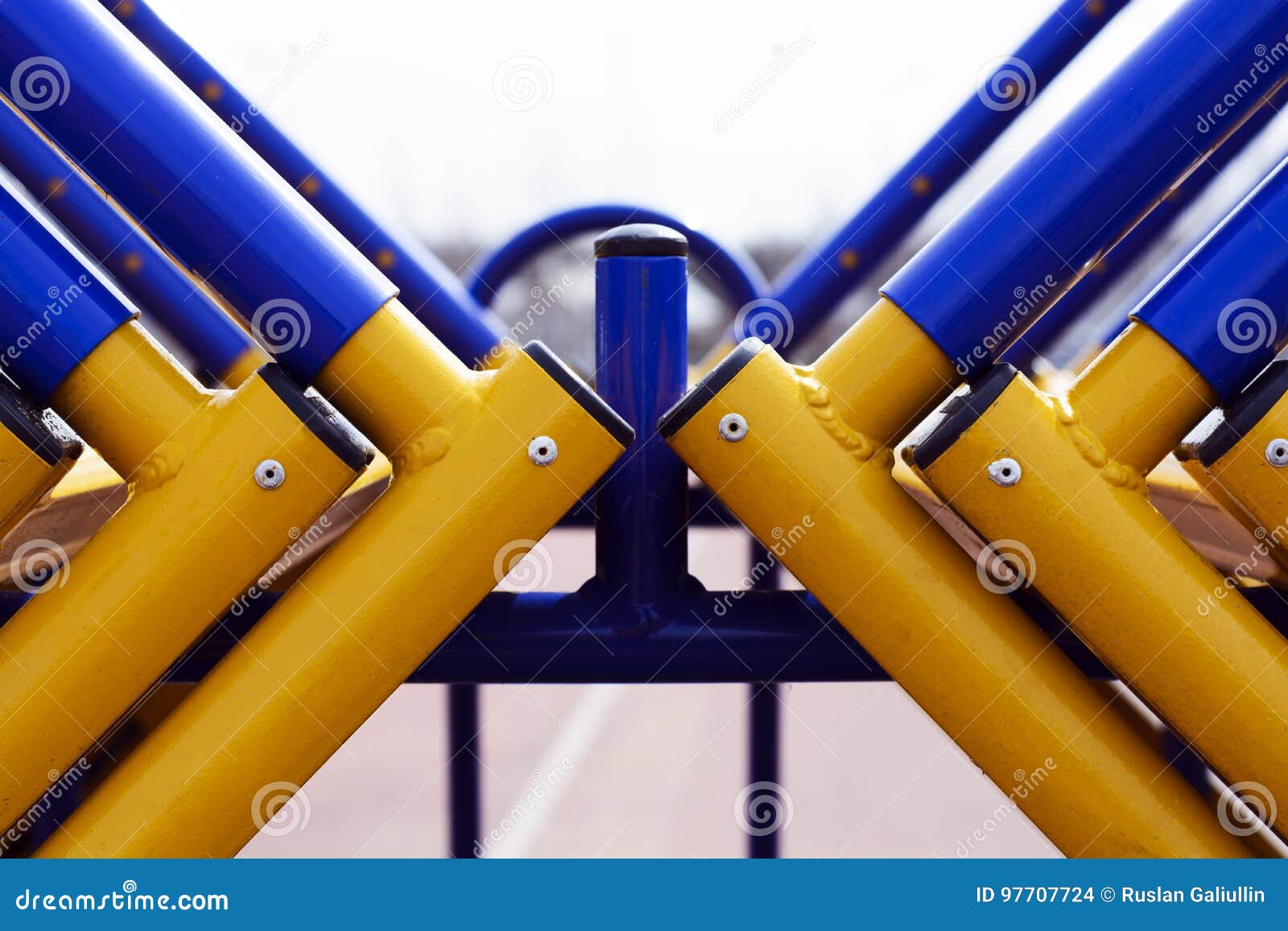 The Track and Field Barriers, Obstacles. Abstract Representation of the ...