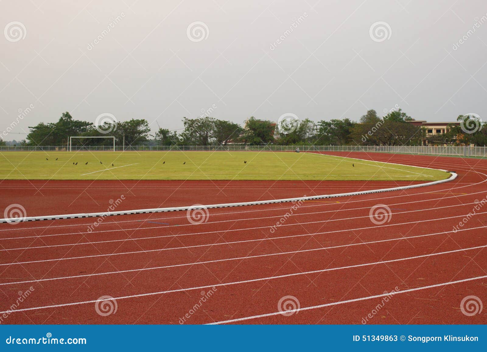 Track field stock image. Image of football, ground, curve - 51349863