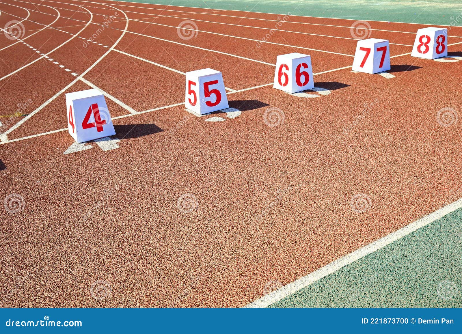 Track and field digital stock photo. Image of arena - 221873700
