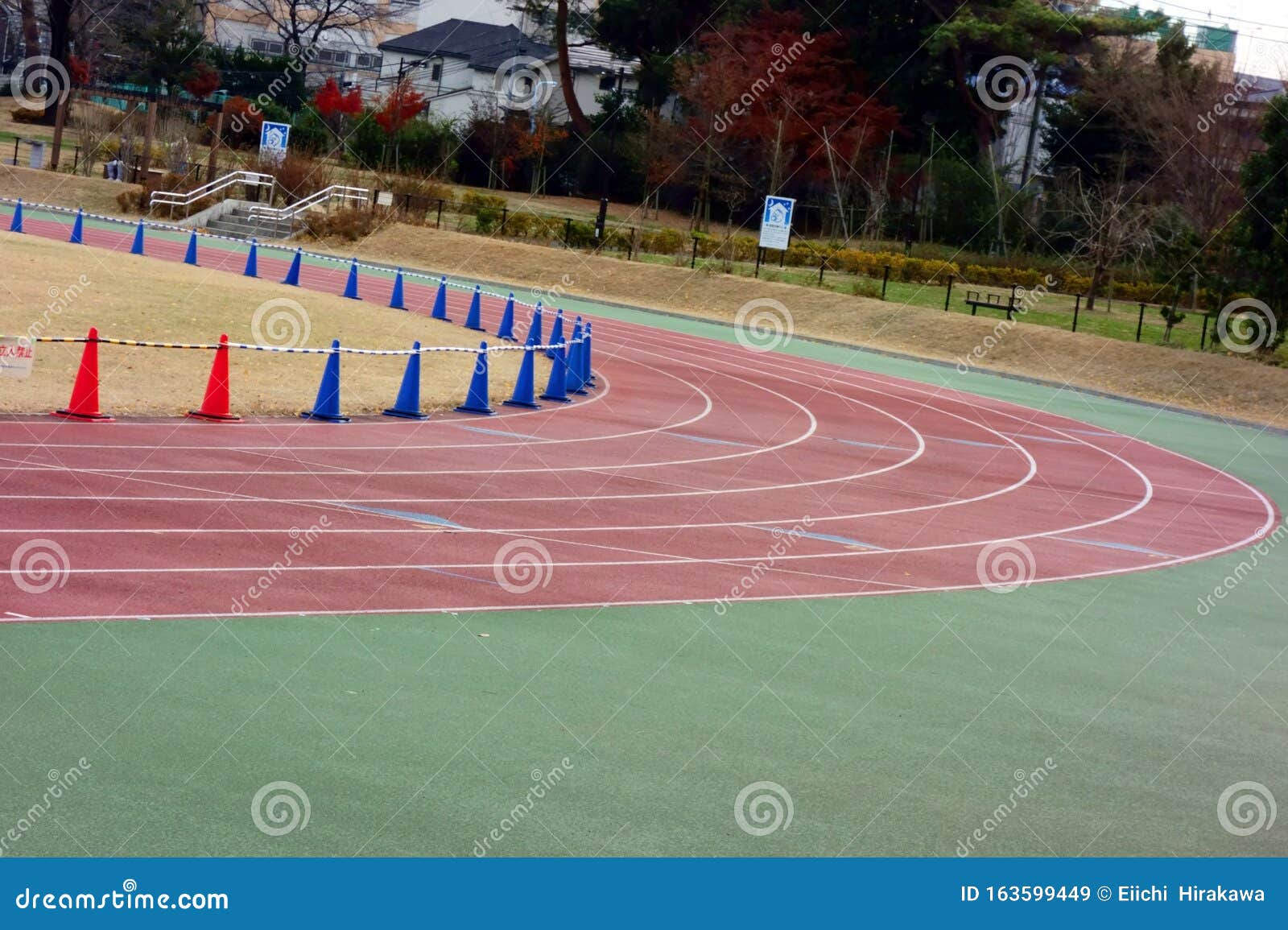 Track and Field Field Pattern Stock Image - Image of exercise, running ...