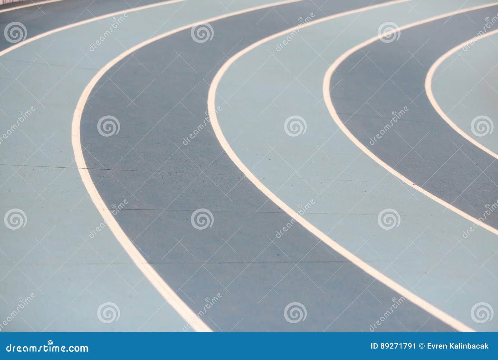 Track and Field Running Lines Stock Image - Image of athlete, compete ...