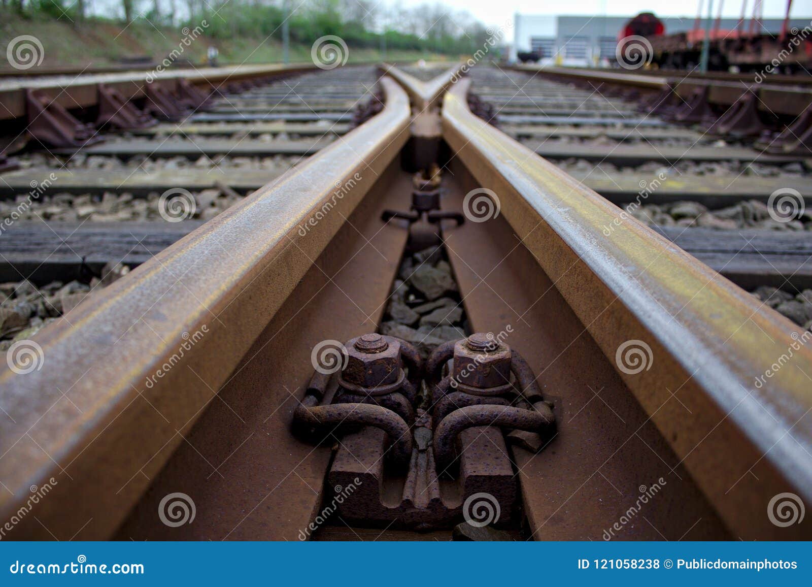 Track, Iron, Rail Transport, Metal Picture. Image: 121058238
