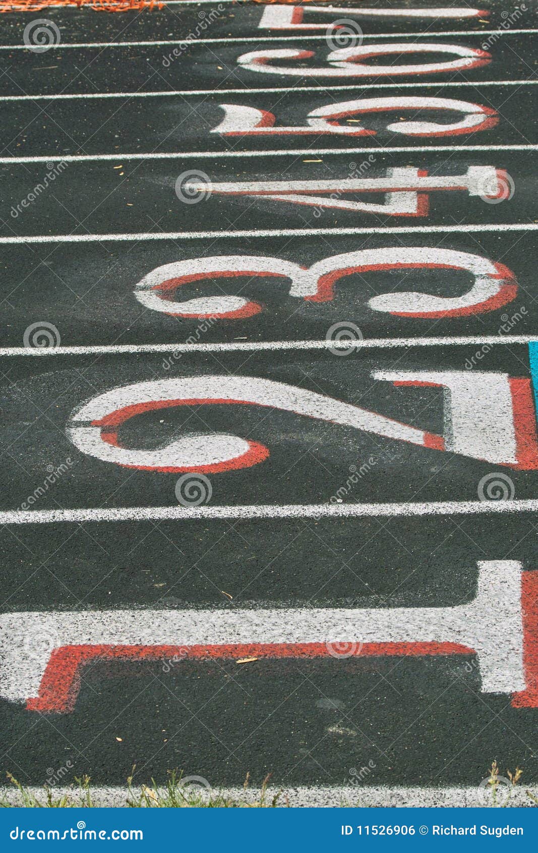 Track Lanes stock photo. Image of sports, rows, black - 11526906