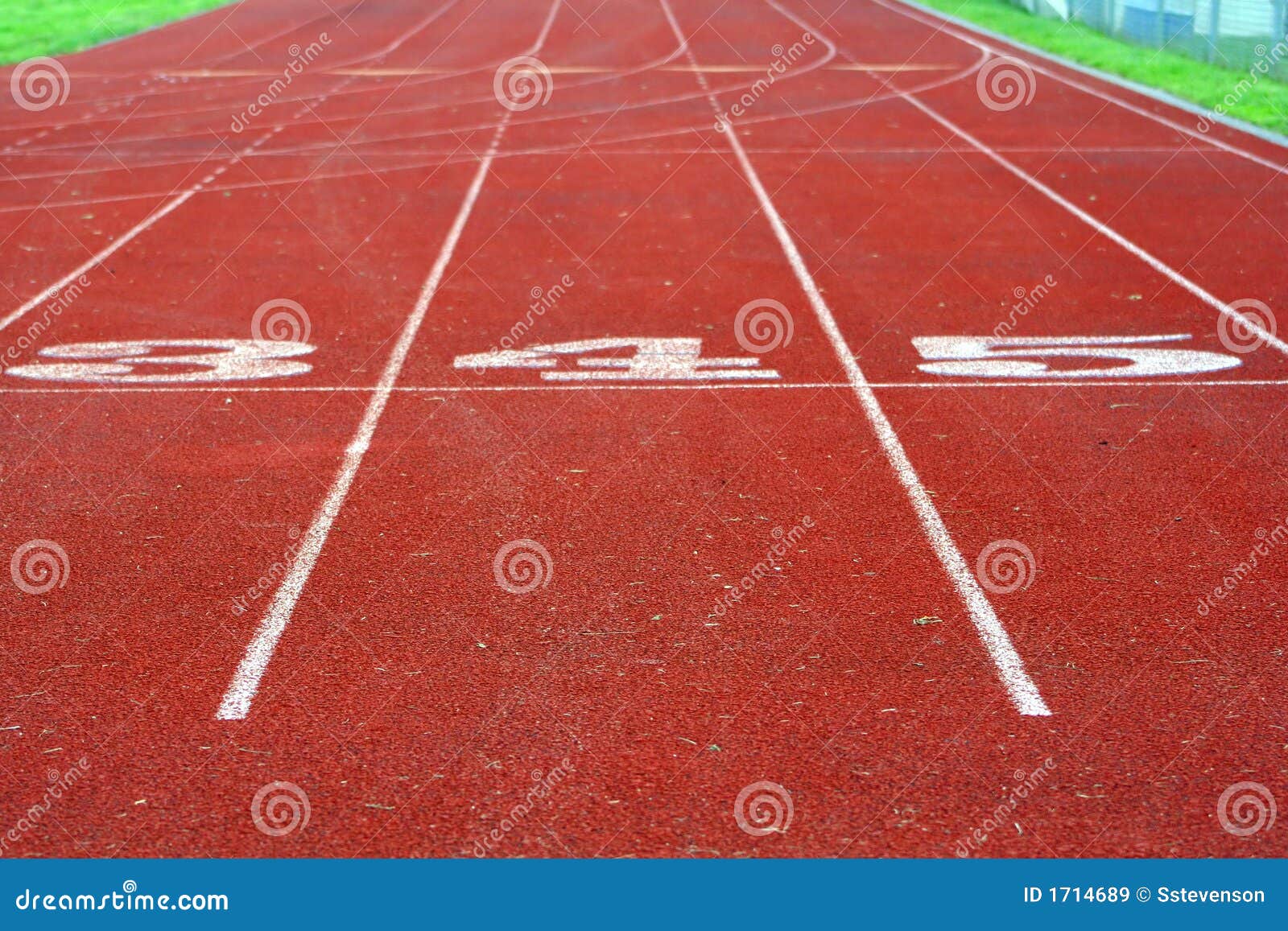 Track Lanes stock image. Image of contest, location, marked - 1714689