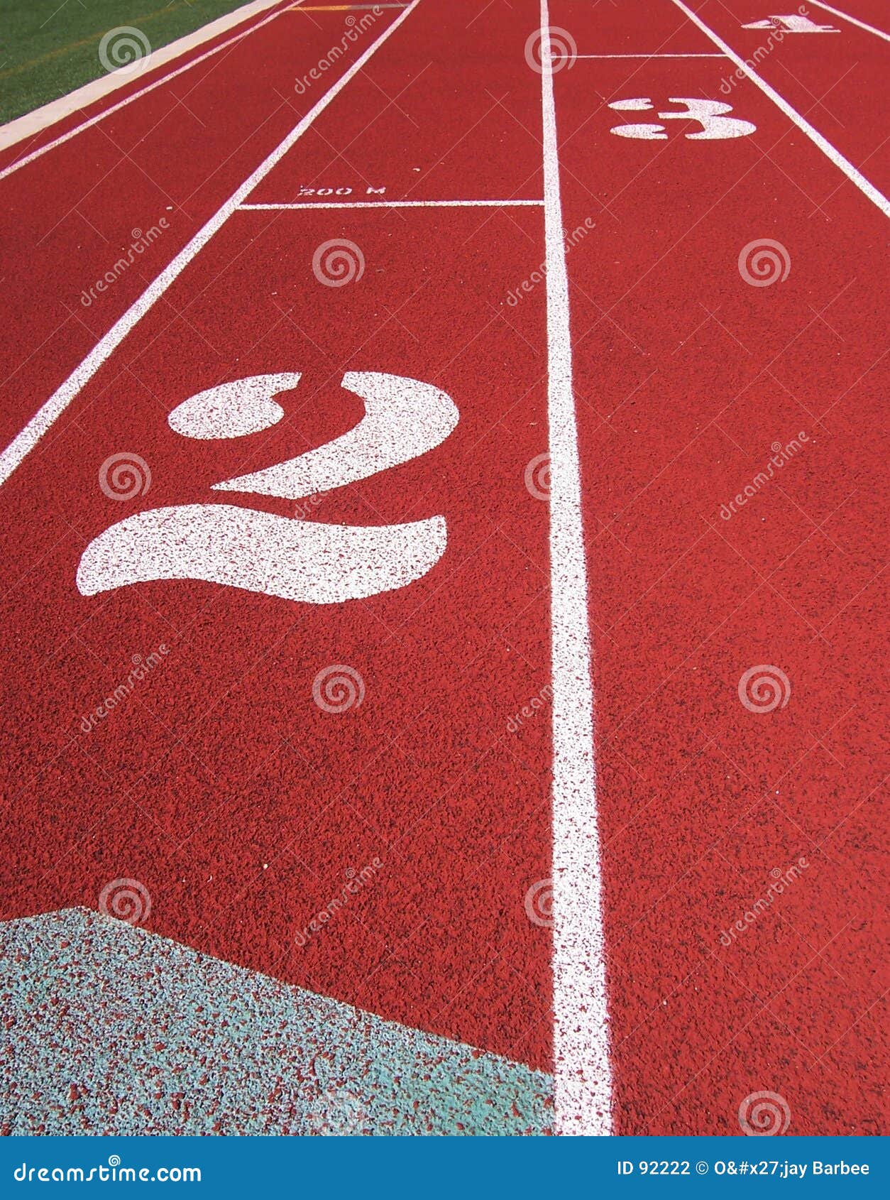 Track Lanes stock photo. Image of numbers, exercise, track - 92222