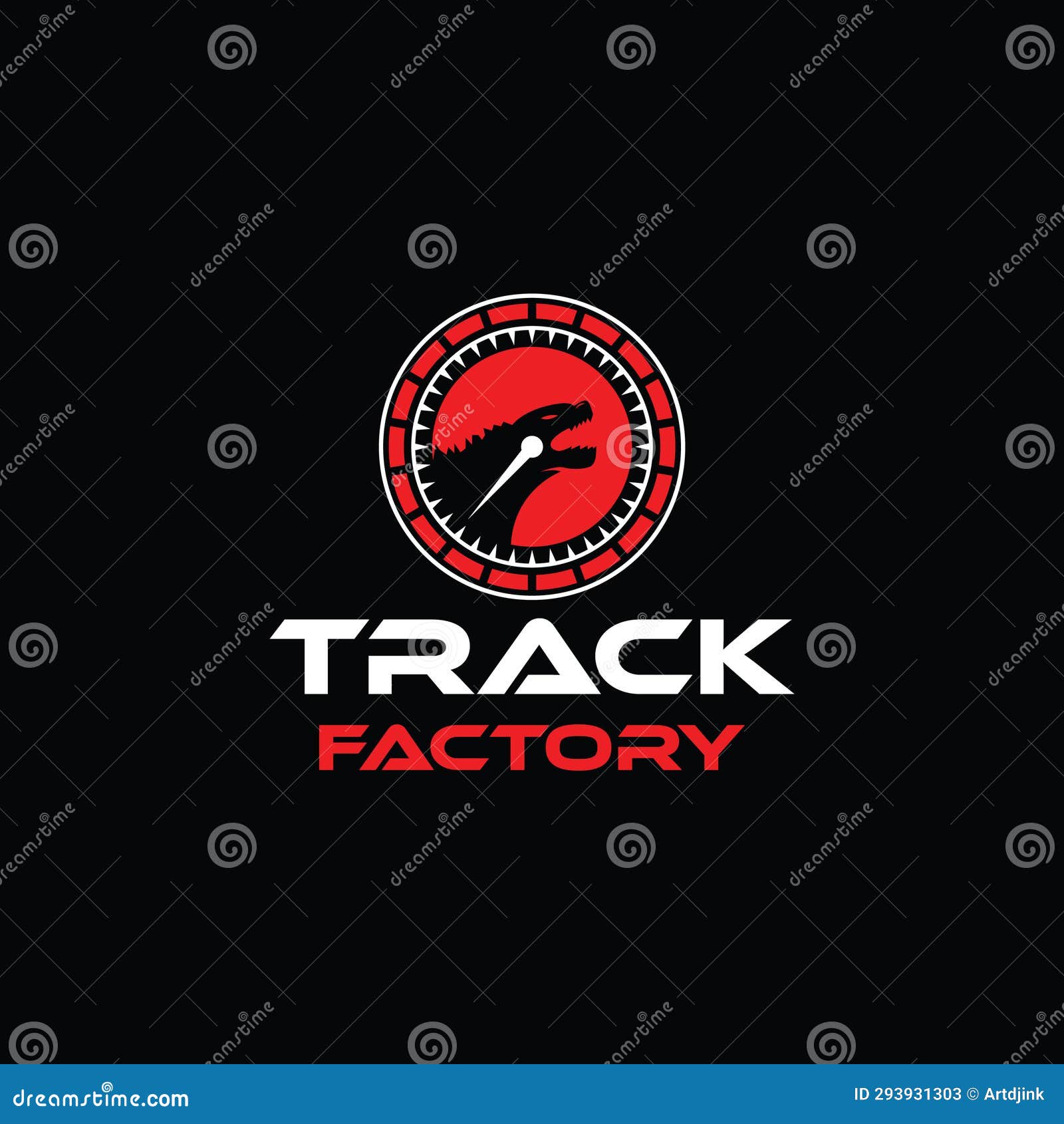Track Logo Design Vector Symbol Emblem Stock Vector - Illustration of ...