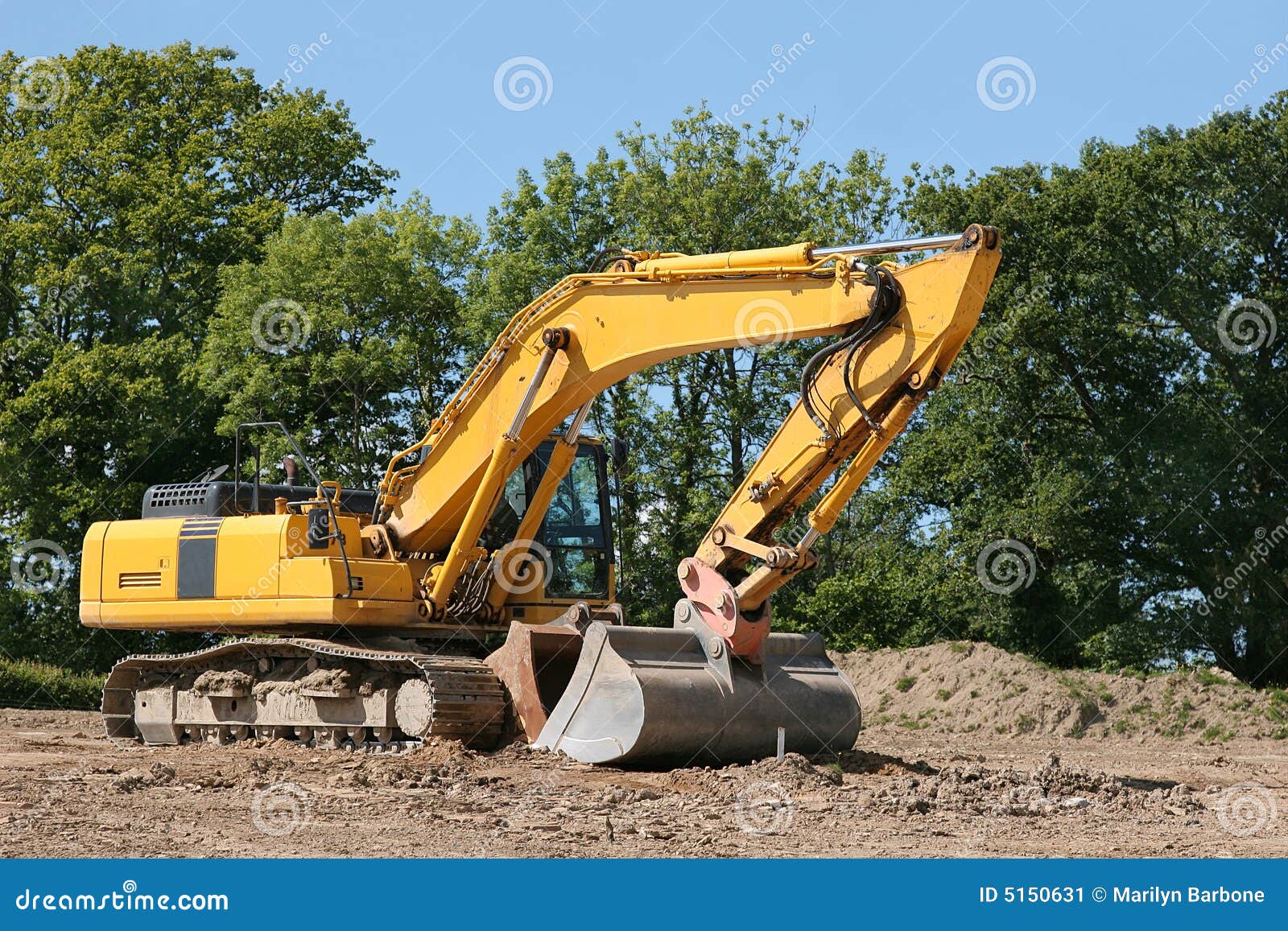 Track Machine stock image. Image of machine, excavator - 5150631