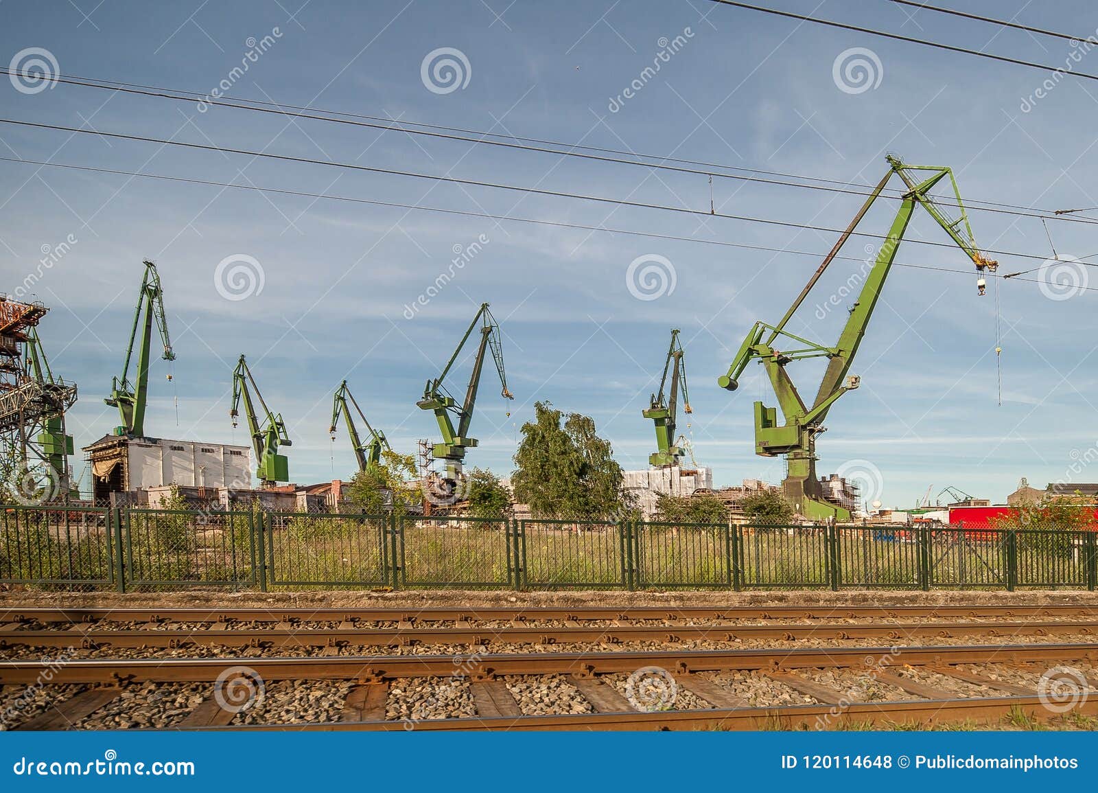 Track, Overhead Power Line, Sky, Transport Picture. Image: 120114648