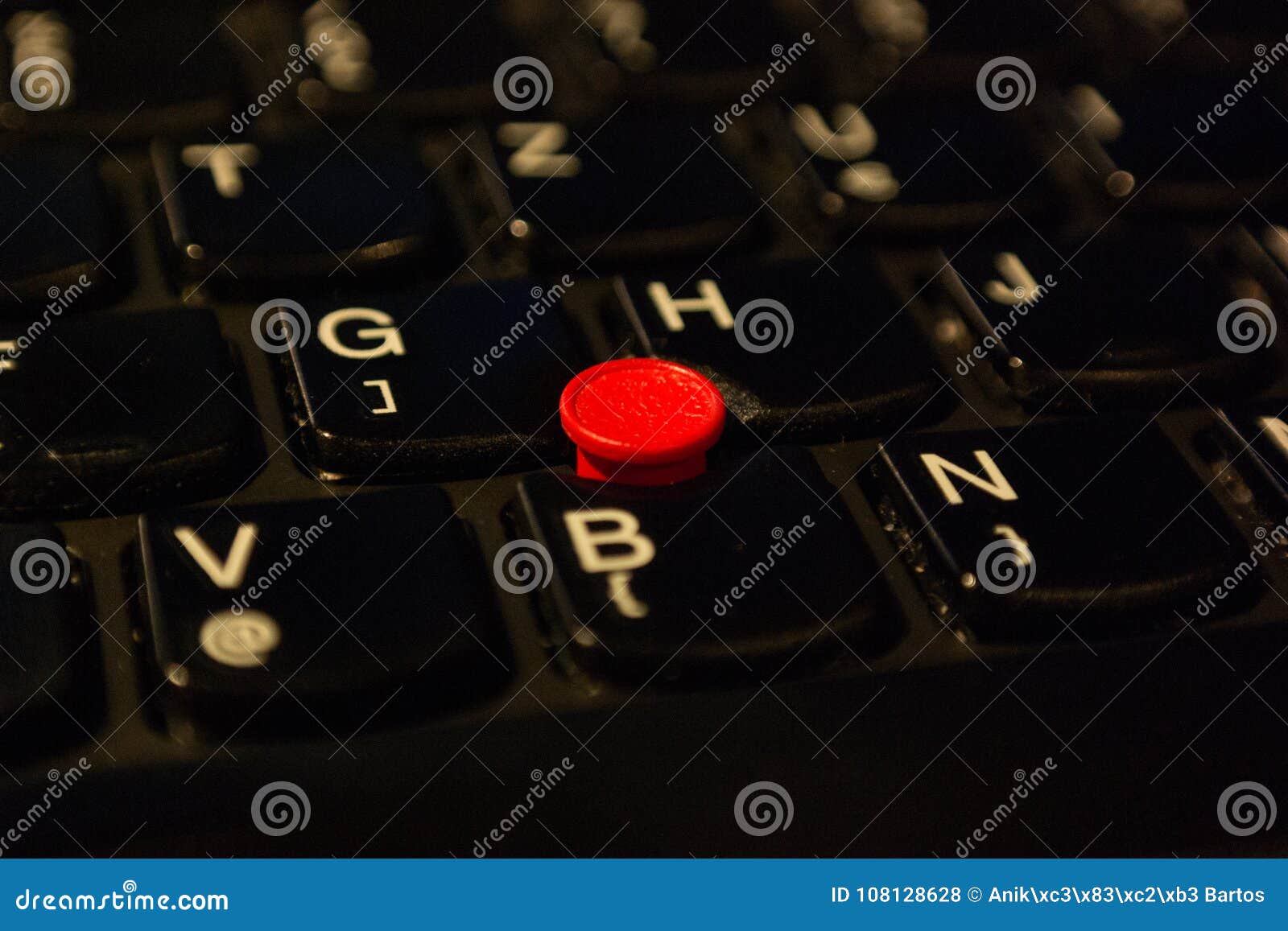 Track point soft rim cap stock photo. Image of thinkpad - 108128628