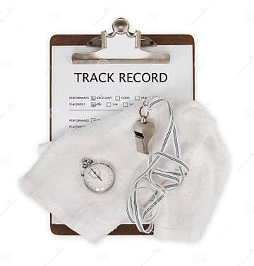Track Record Full stock photo. Image of athletics, athletic - 1385212