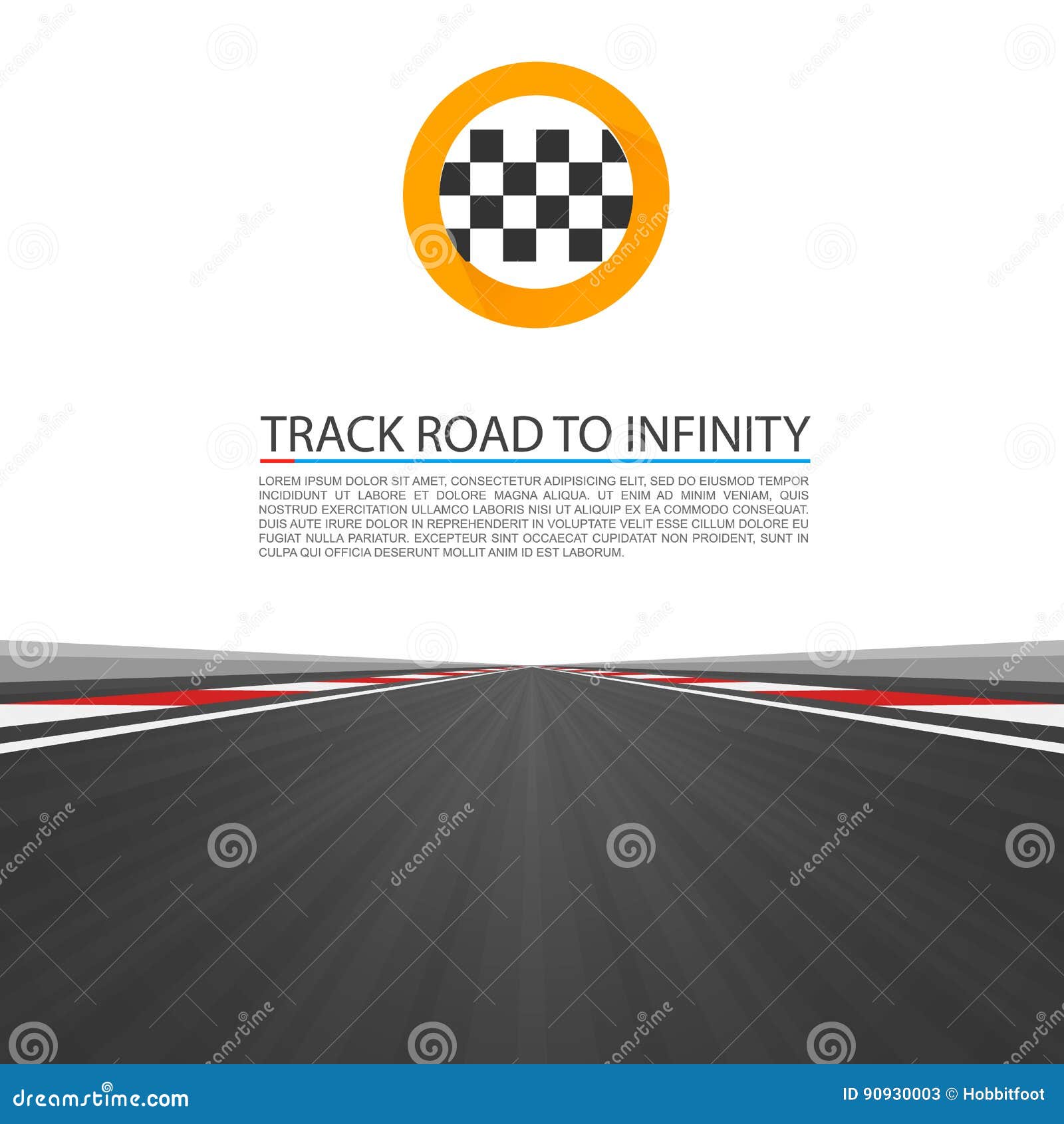 Vector Speedway Logo Combination. Pathway And Street Symbol ...