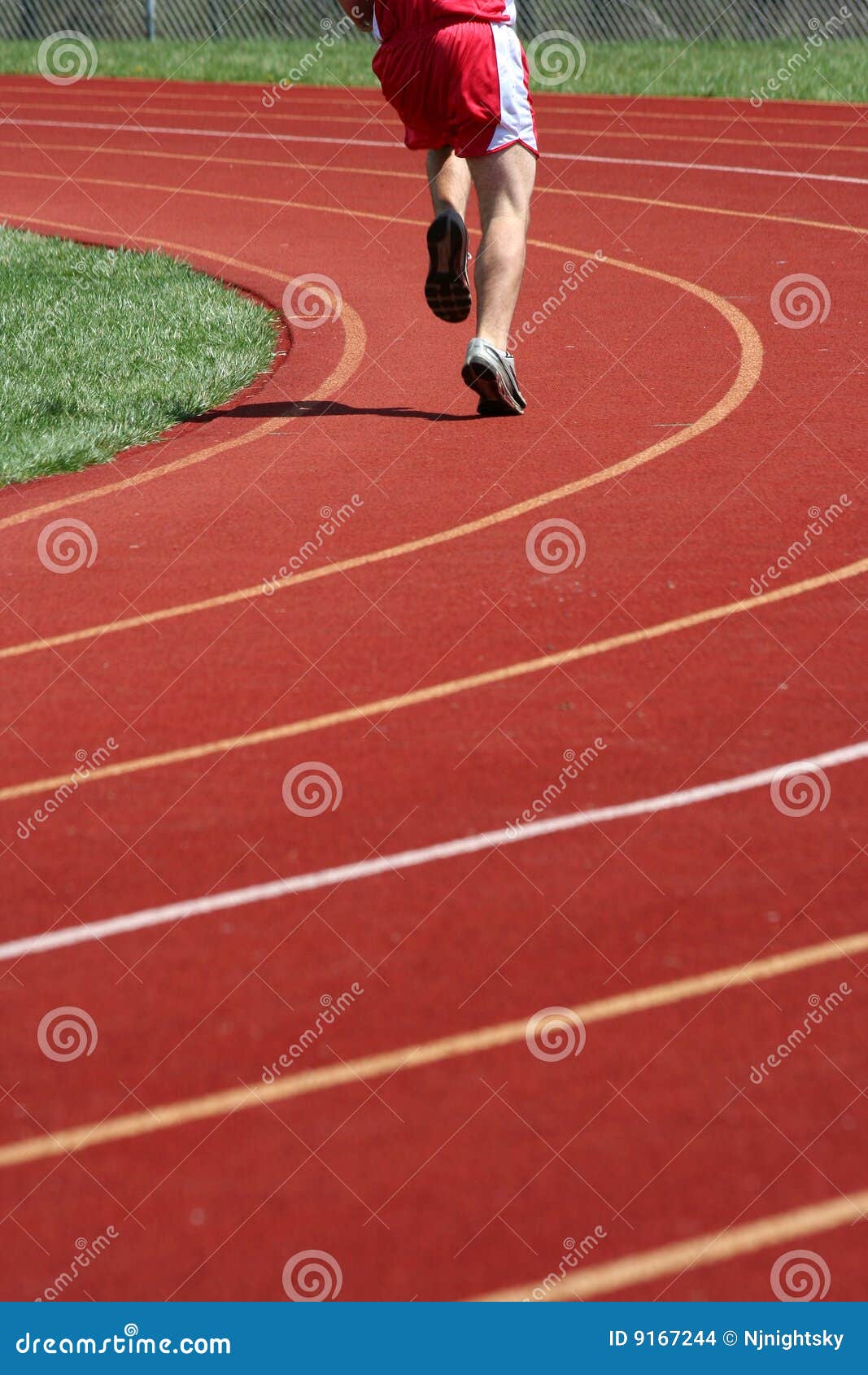 Track runner stock photo. Image of fitness, action, race - 9167244