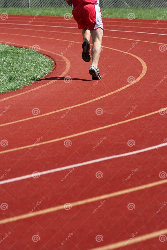 Track runner stock photo. Image of fitness, action, race - 9167244