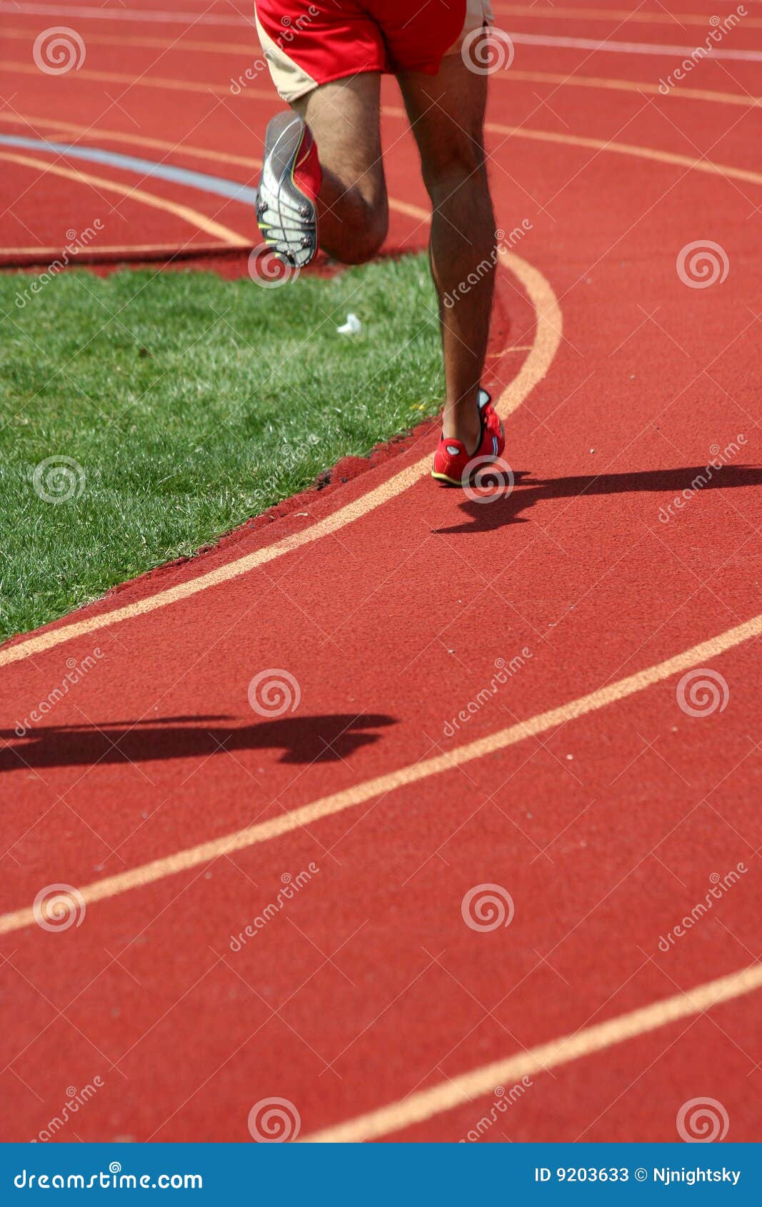 Track runner stock image. Image of outside, athlete, exercise - 9203633