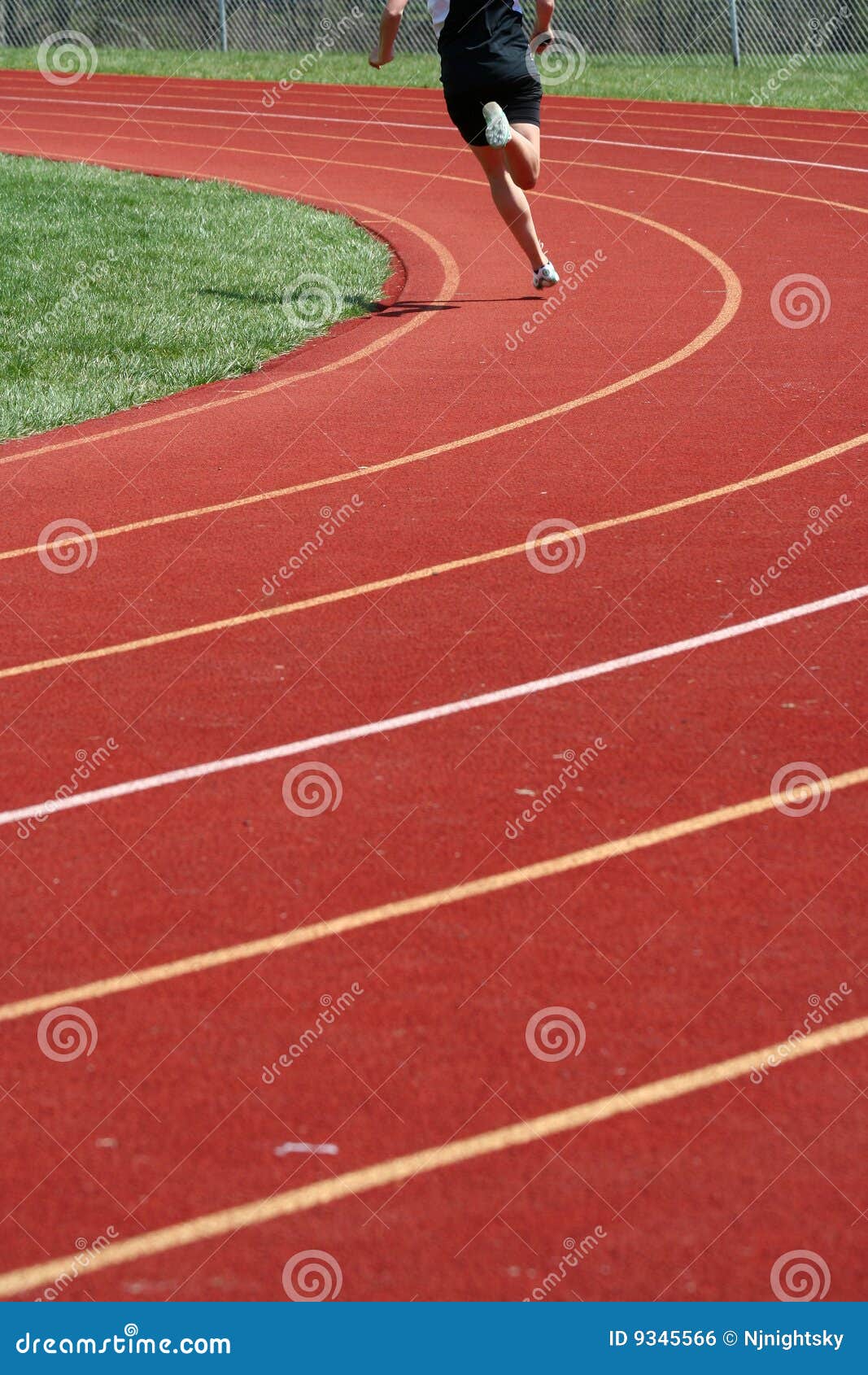 Track Runner Picture. Image: 9345566