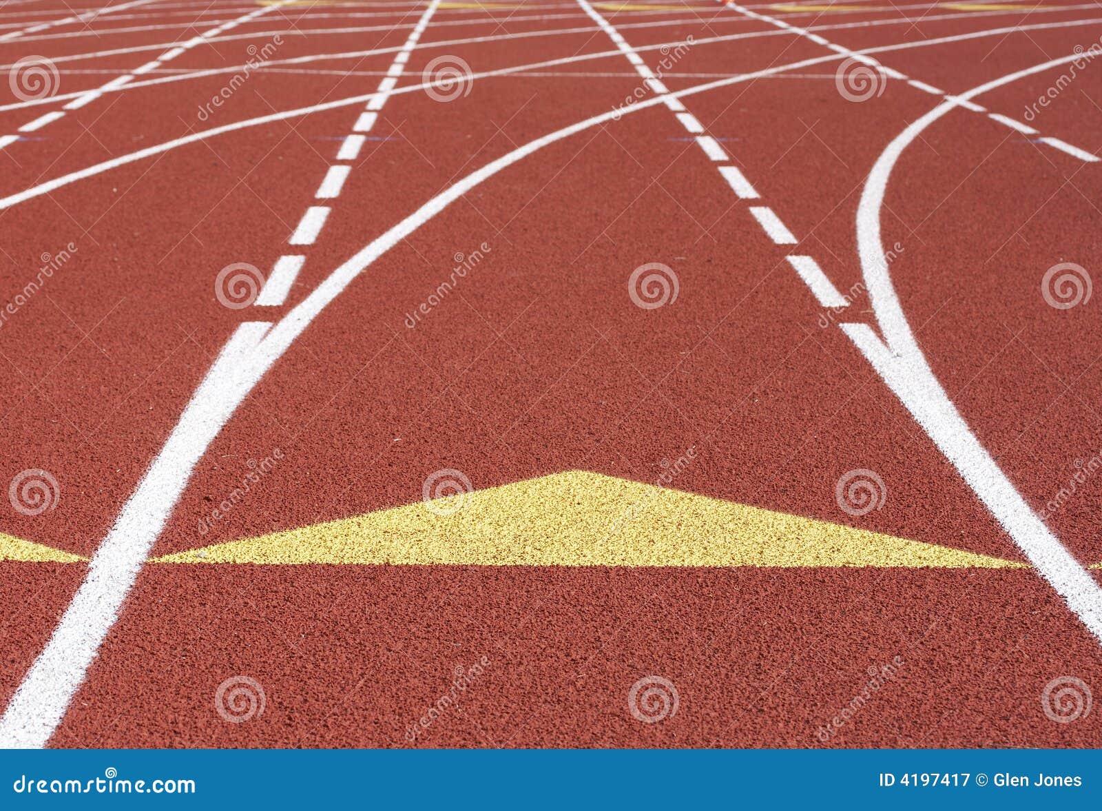 Track scene stock image. Image of straight, curve, exercise - 4197417