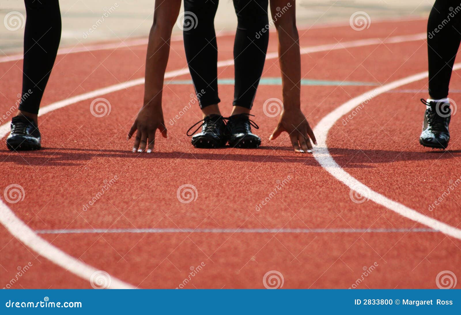 Track Start stock photo. Image of sprint, runner, start - 2833800