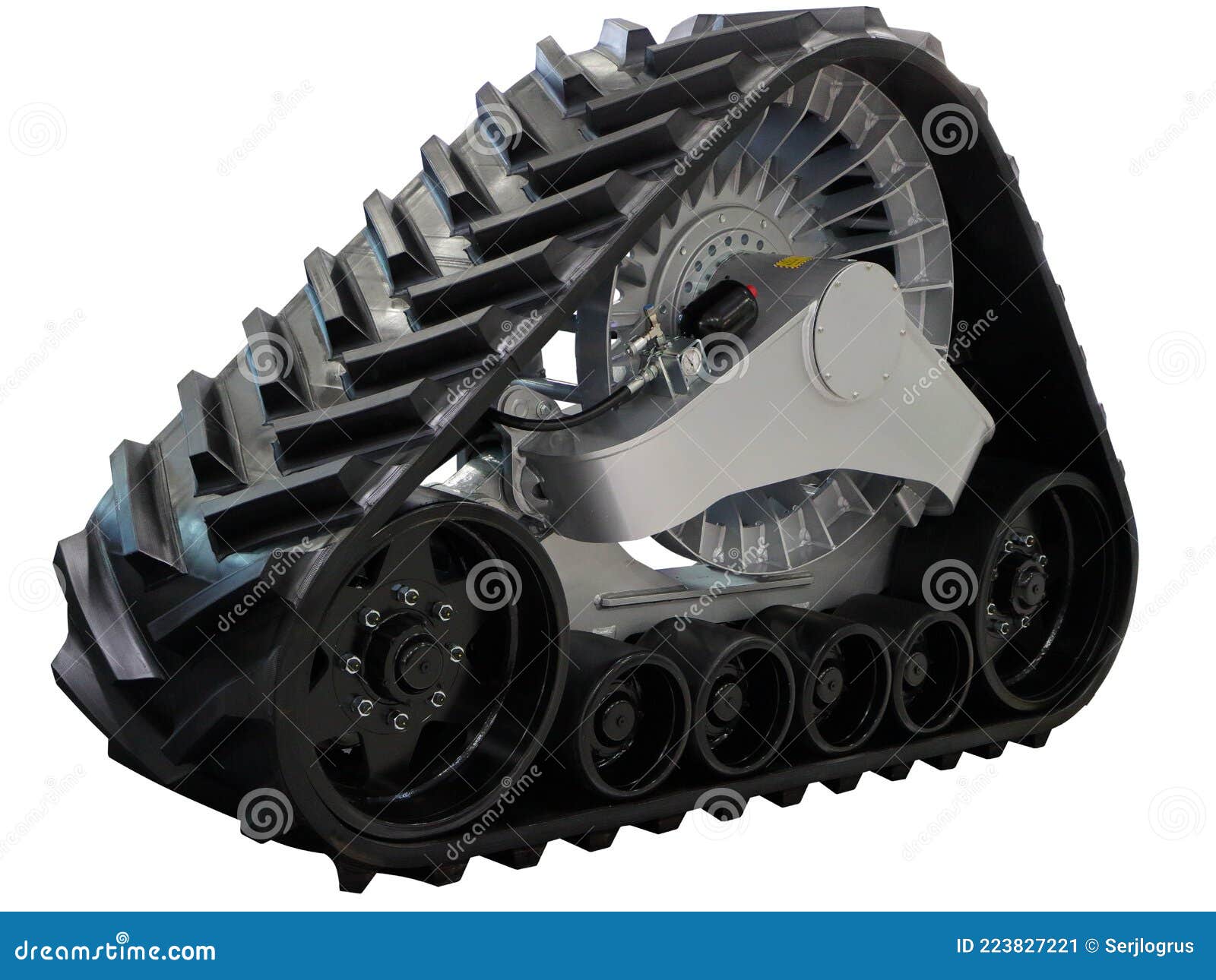 Track system. stock image. Image of cultivation, parts - 223827221