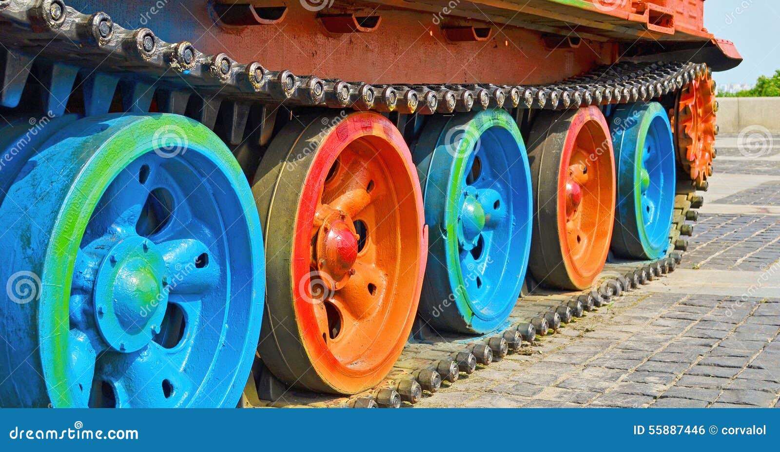 Track tank stock photo. Image of armor, panzer, battle - 55887446