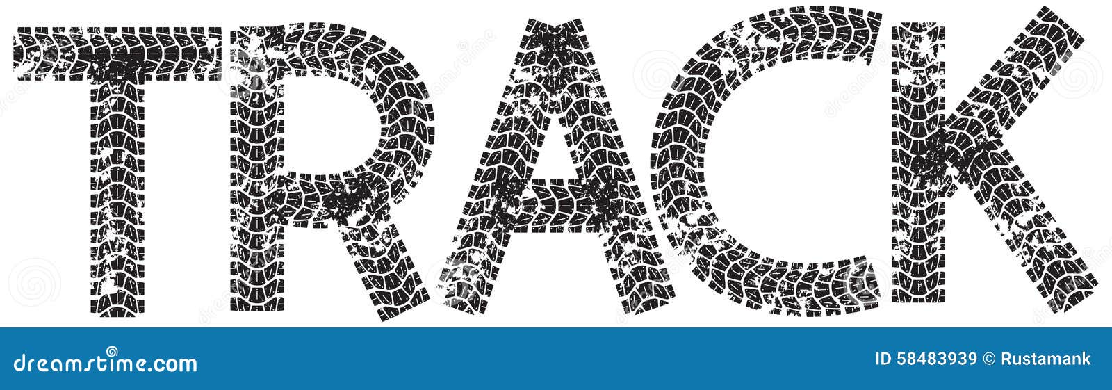 Track Letters Label Typeface. Black Striped Font. Isolated English ...