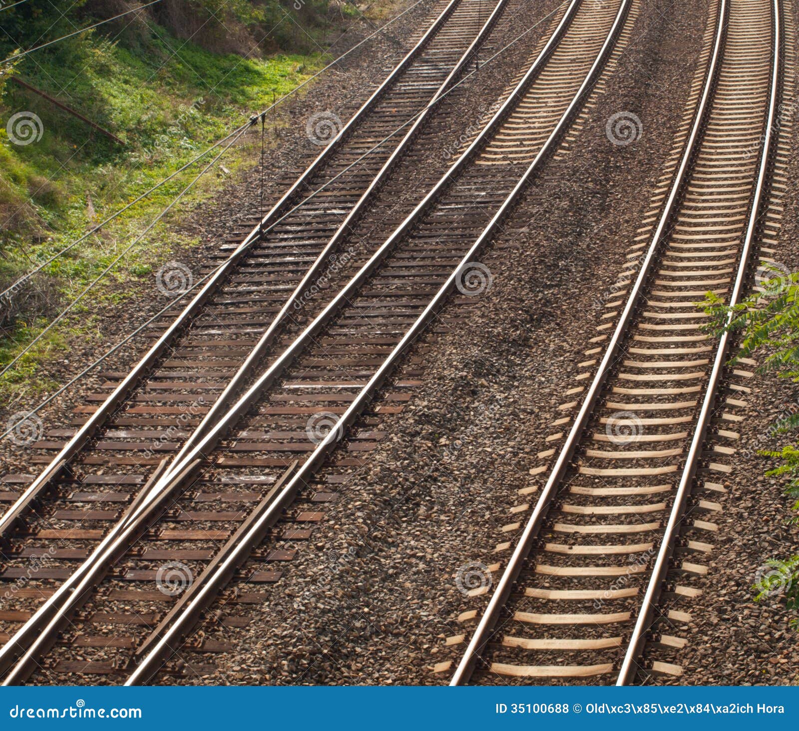 Track stock photo. Image of freight, steel, siding, transport - 35100688