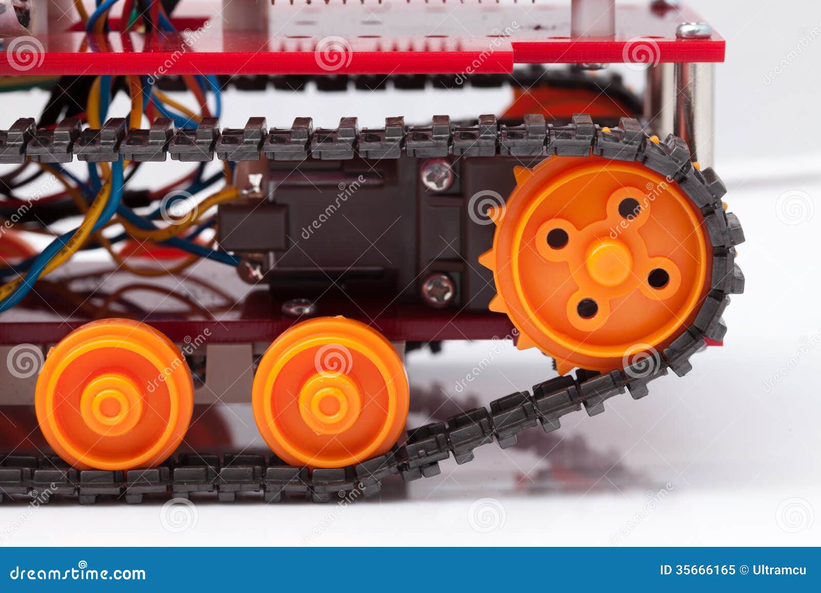 Track wheel toy stock image. Image of motor, white ...