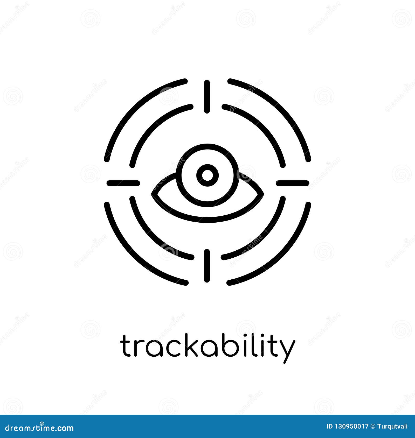 Trackability Icon. Trendy Modern Flat Linear Vector Trackability Icon ...