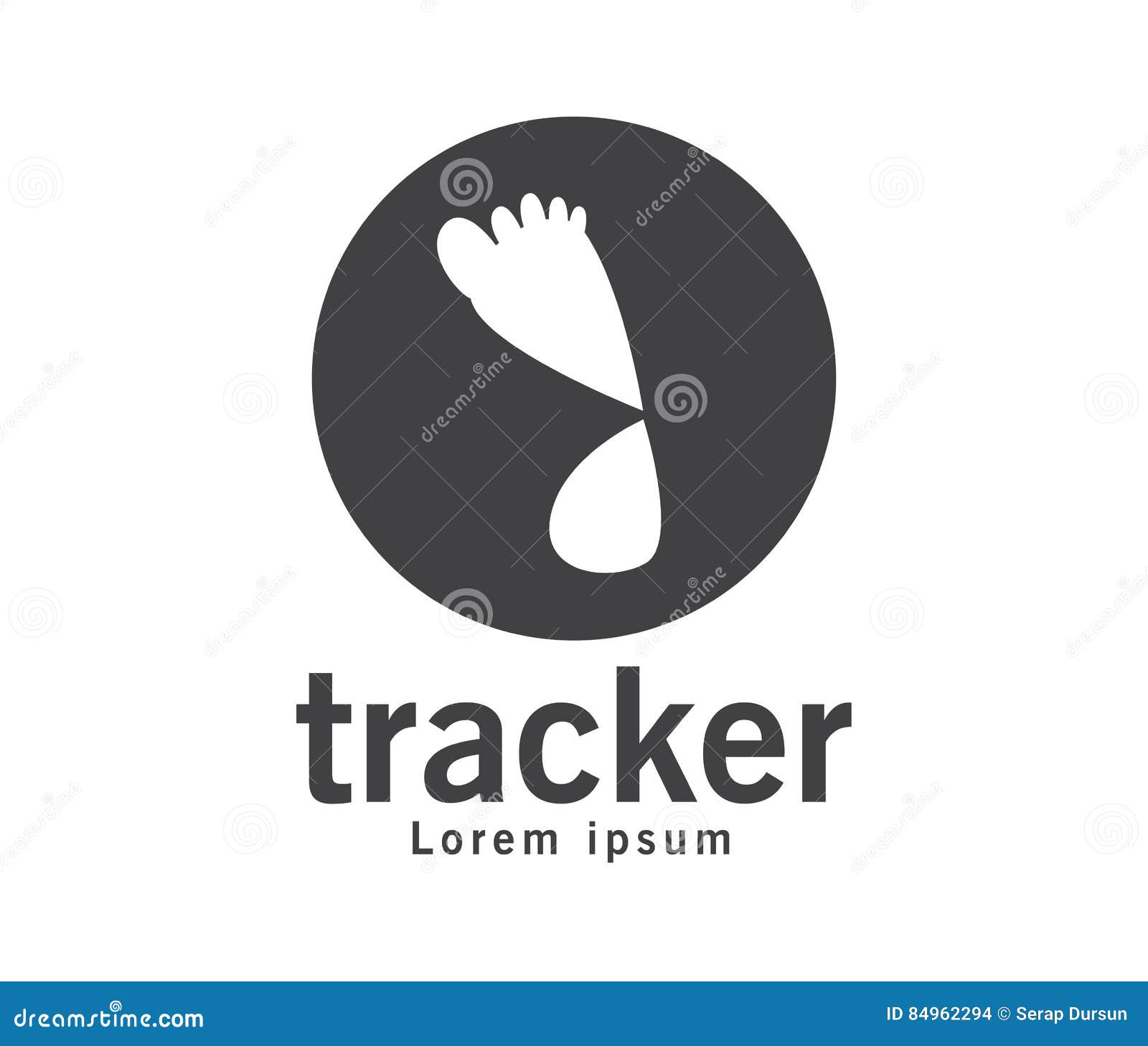 Tracker Logo Design stock illustration. Illustration of destination ...