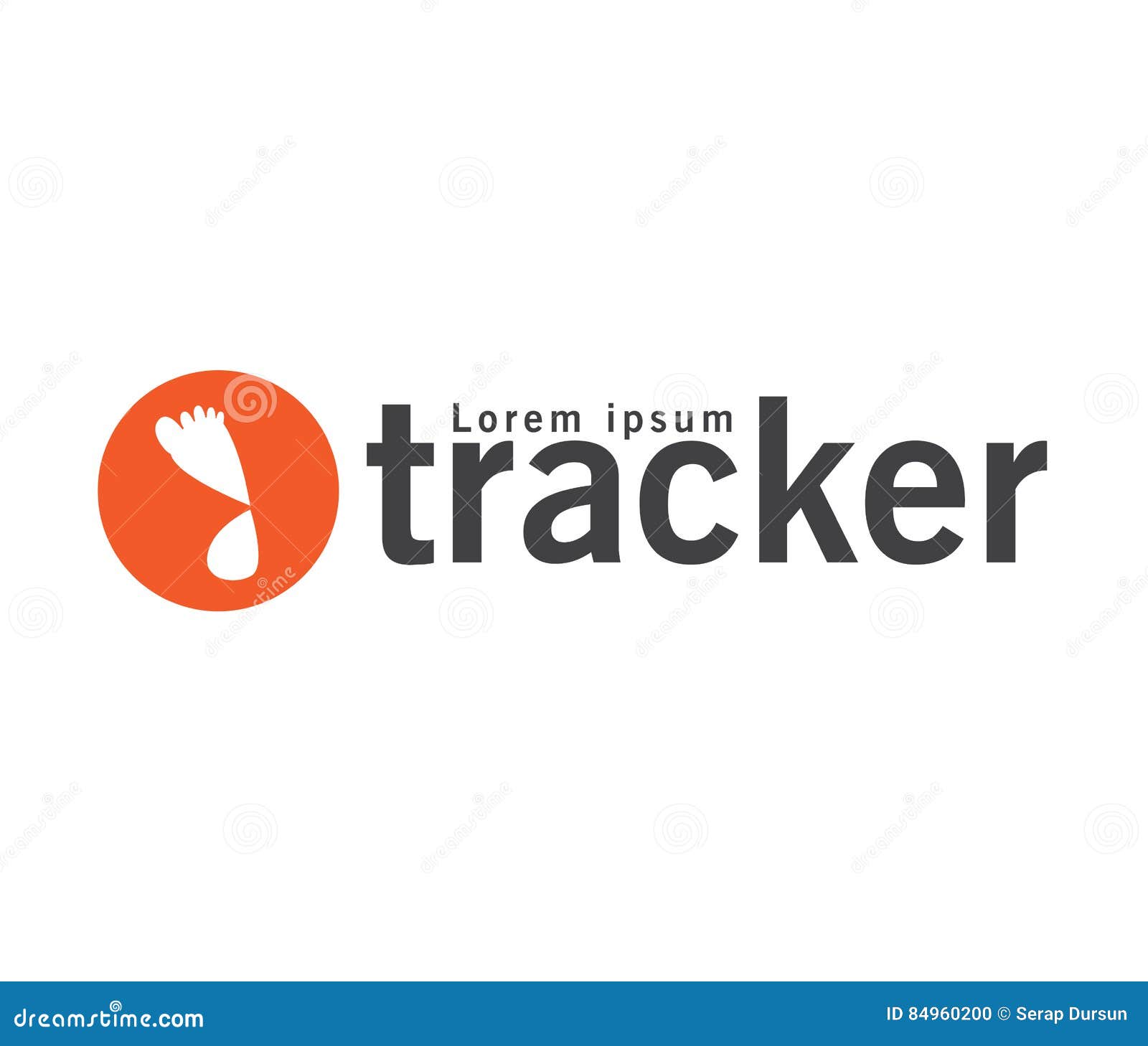 Tracker Logo Design stock vector. Illustration of pictogram - 84960200