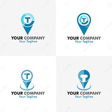 Tracking Logo Vector stock vector. Illustration of business - 141090024