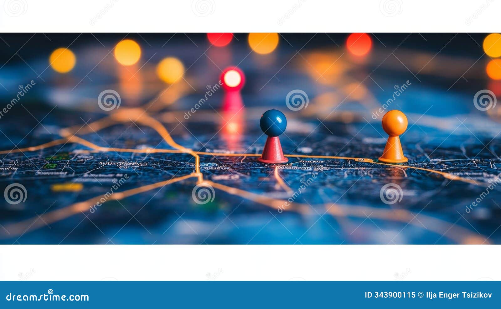 Tracking Network Locations on Map. Navigation and Transport, Network ...