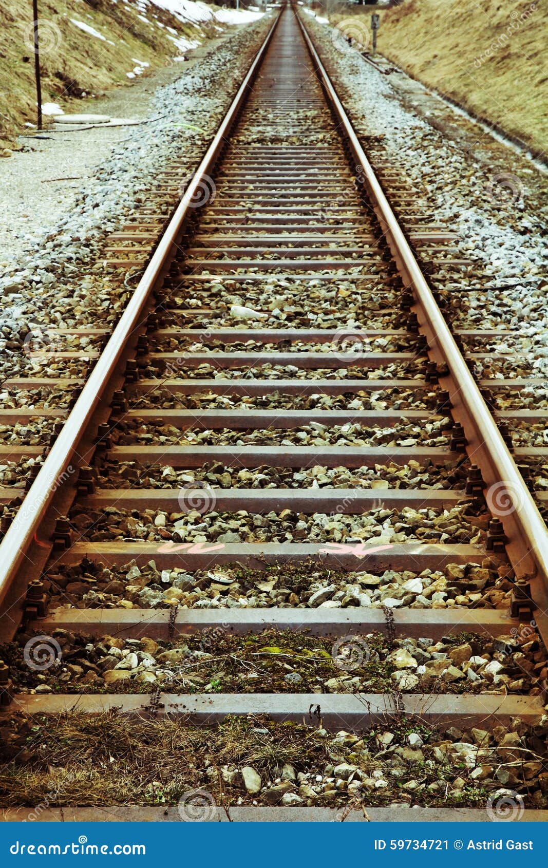 The Tracks of the German Railways Stock Image - Image of tracks ...